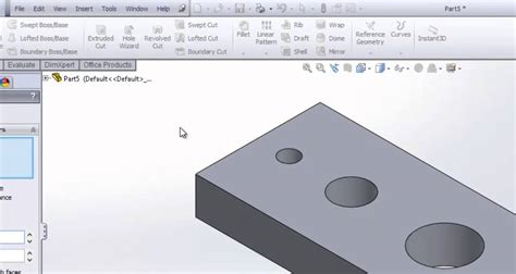 Tutorial Solidworks 03 Chamfer Youtube