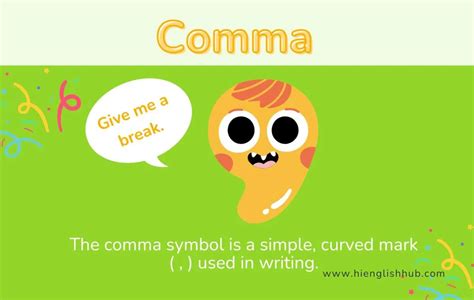 Comma Usage Meaning Rules And Examples Hi English Hub Comma Usage Meaning Rules And Examples Hi English Hub