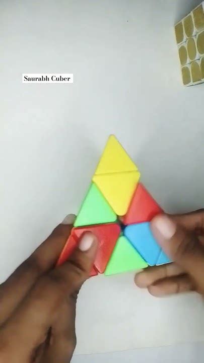 pyraminx cube pattern 😎👍 cube youtube viral pyraminx shorts youtube