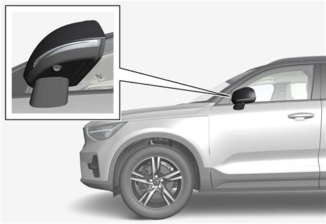 Xc40 Park Assist Camera Locations And Surveillance Areas Volvo Support Uk