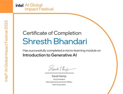 Shresth Maheshwari On Linkedin Just Earned A New Certificate From