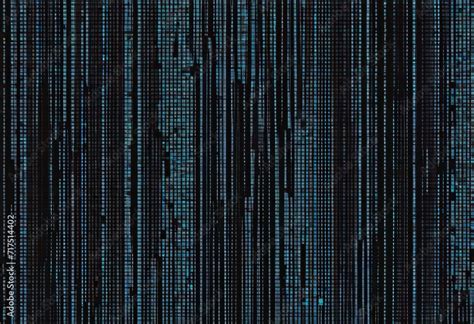 Stream Of Binary Matrix Code On The Screen Computer Matrix Numbers Concept Of Coding Hacking