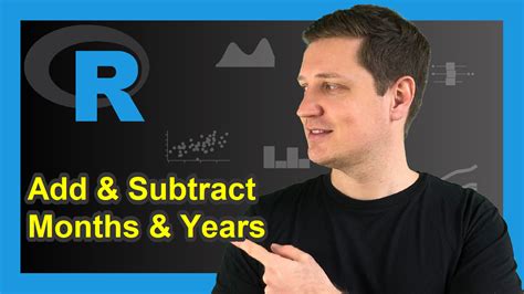 Add Subtract Months Years To From Date Object In R Examples