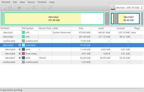 Expanding Root Partition Dual Boot With Windows 10 Relementaryos