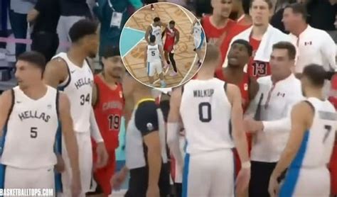 這是nba等級的衝突！sga賽後因表弟飆罵希臘球員 字母哥一支肘支開同樣為了隊友