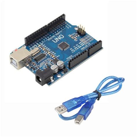 Arduino Uno R3 Cabo Usb Atmega328 Smd Baú Da Eletrônica Baú Da
