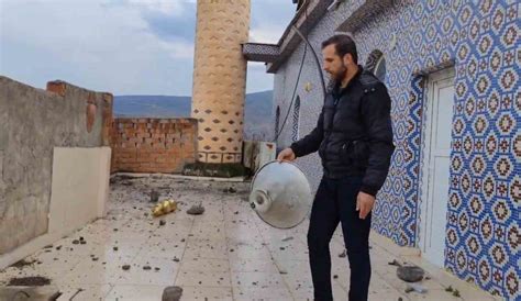 Camiye Yıldırım Düştü Kuvveti O Kadar Büyüktü Ki