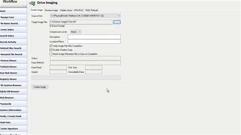 OSForensics Demonstration Creating A Forensic Image YouTube