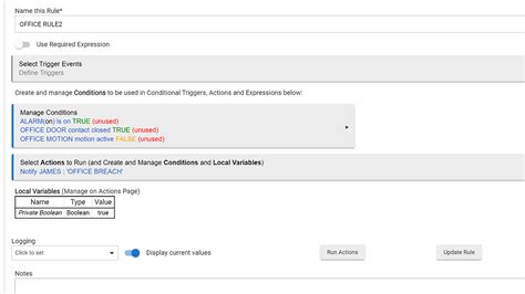 Rule Machine Not Working Apps Hubitat