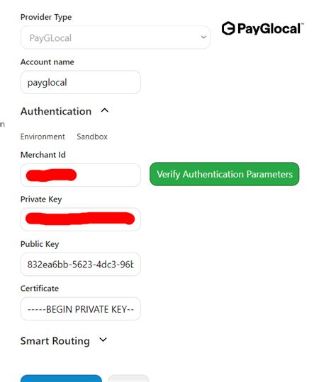 Adding Payglocal Payfurl Documentation