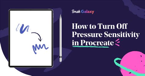 How To Turn Off Pressure Sensitivity In Procreate Brush Galaxy