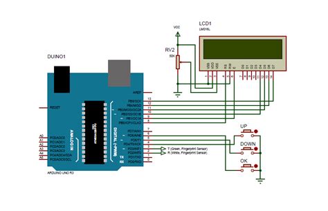 Arduino Fingerprint Sensor Wiring