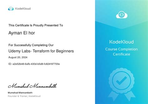 Ayman El Hor On Linkedin Terraform Aws 10 Comments