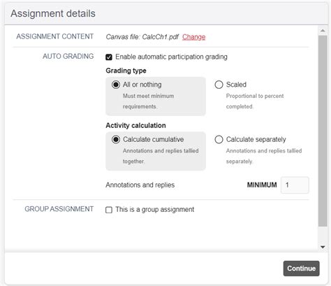 Auto Grading Setup Screen Hypothesis Auto Grading Setup Screen Hypothesis