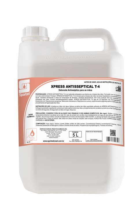 Xpress Antisseptical T 4 Produtos Spartan
