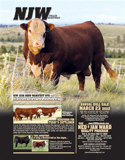 Welcome To Njw Polled Herefords Online