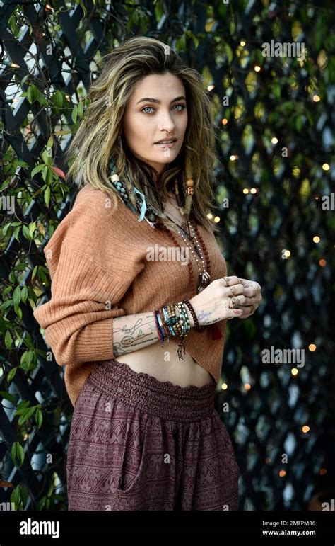 Singer Songwriter Paris Jackson Poses For A Portrait Tuesday Oct 27