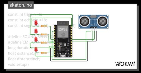 Sensor Wokwi Esp32 Stm32 Arduino Simulator