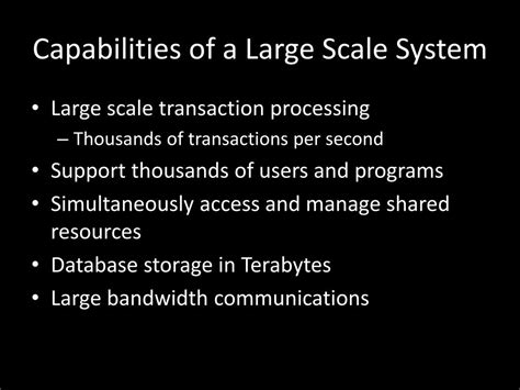 Ppt Csci 365 Introduction To Large Scale Computing Powerpoint Presentation Id1663257