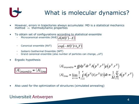Ppt Molecular Dynamics Powerpoint Presentation Free Download Id