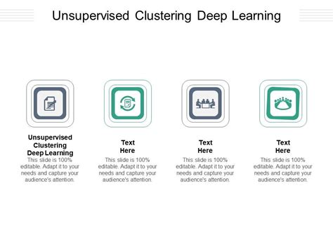 Unsupervised Clustering Deep Learning Ppt Powerpoint Presentation Icon