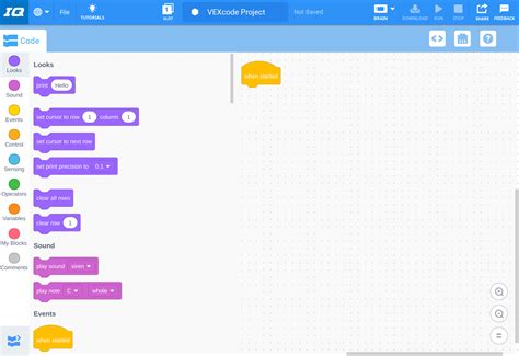 Installing VEXcode IQ On Chromebook VEX Library