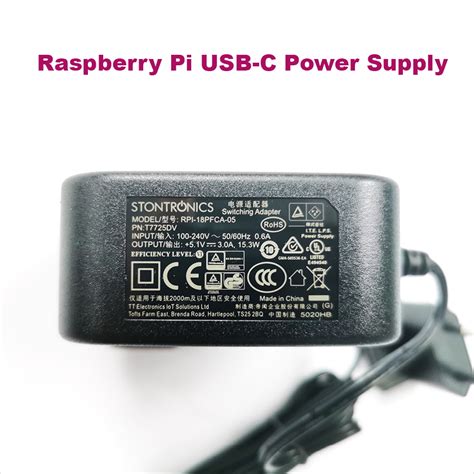 Raspberry Pi USB C Power Supply INEX