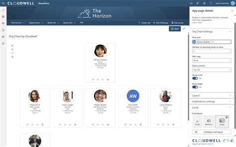 Org Chart For Sharepoint And Teams Cloudwell