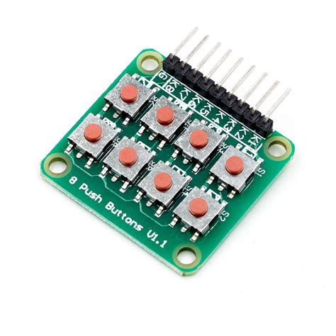 2x4 Keypad 4x2 Keypad 8 Push Buttons V100 Key Board Matrix Keyboard Button For Arduino Avr Pic