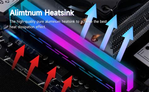 Kingspec 32gb 2x16gb 3600mhz Ddr4 Ram With Rgb Heatsink 1 35v 288 Pin