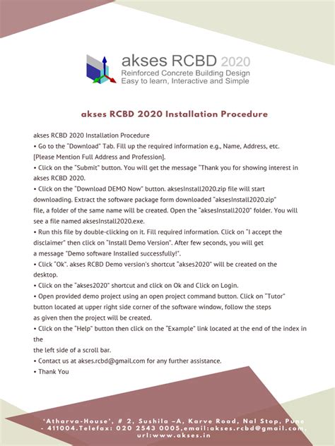 Akses Rcbd Installation Procedure Pdf