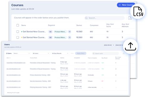 Export Teachme Data Xapi Csv Walkme Help Center