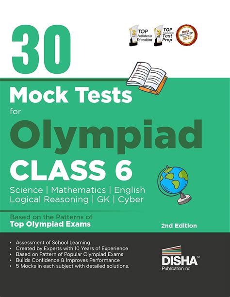 30 Mock Test Series For Olympiads Class 6 Science