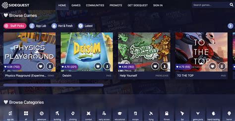 Oculus Store Vs App Lab Vs Sidequest Vr Differences