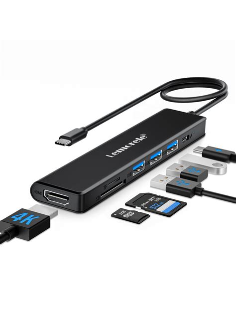 Lemorele Usb C Hub 7 In 1【 Tc70】