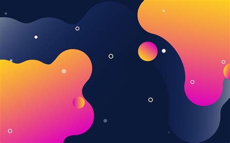 Premium Vector Beautiful Abstract Blob Background