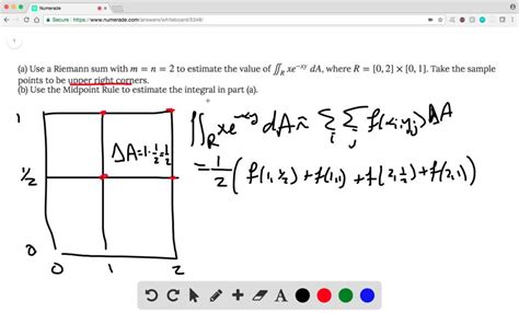 solved 1 use riemann sul with m n 2 t0 estimatc the valuc of jiaxe