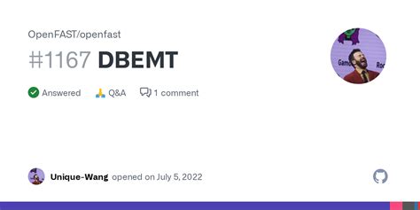 DBEMT OpenFAST Openfast Discussion 1167 GitHub
