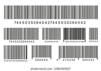 Scan Bar Code Box Stock Vectors And Vector Art Shutterstock