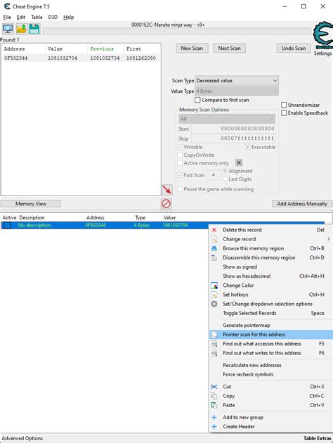 Hướng dẫn cơ bản về Cheat Engine Multilevel Pointers Phần 2