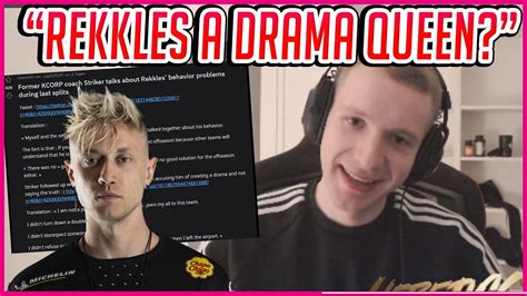 Jankos Reacts To Rekkles Drama Jankos Clips Youtube