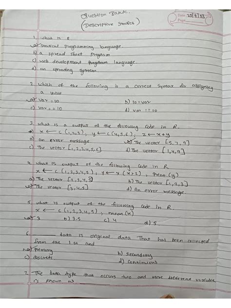 descriptive statistics pdf