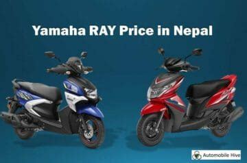 Yamaha Ray Price In Nepal September Update With Specification Automobile Hive