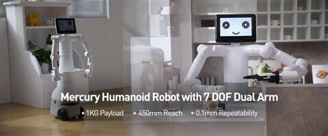 Mercury Humanoid Robot Elephant Robotics