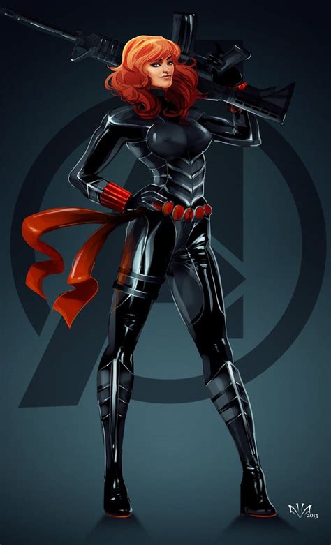 Black Widow Natasha Romanoff By ~arkenstar On Deviantart Comics