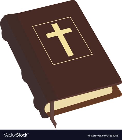 Holy Bible Royalty Free Vector Image Vectorstock