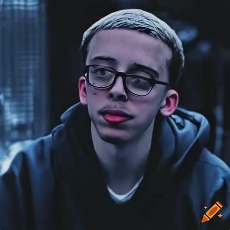 Logic Performing Live On Stage On Craiyon