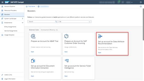use trial to set up account for data attribute recommendation and download postman sample files