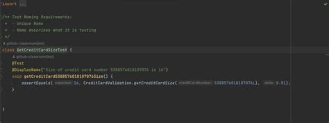 solved complete the methods in the creditcardvalidation java