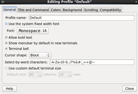 Linux 修改终端命令字体大小，颜色rocky Linux 终端字体大小 Csdn博客